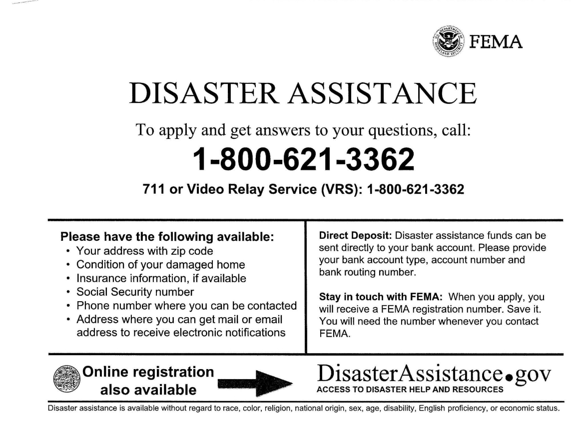 FEMA number – ECB Publishing, Inc.